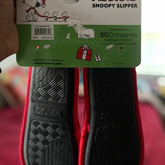 Peanuts | Shoes | New Snoopy Christmas Slippers | Poshmark